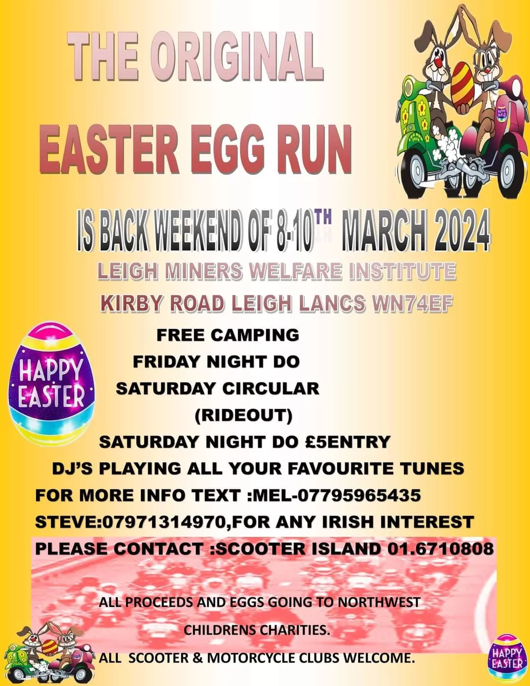 The original egg run previously known as Gingers egg | Leigh | Scooter ...